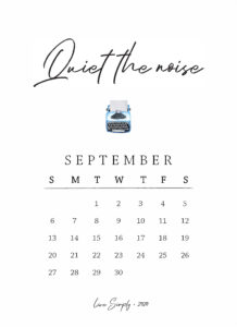 Monthly Mantra: September 2020 - Live Simply Method